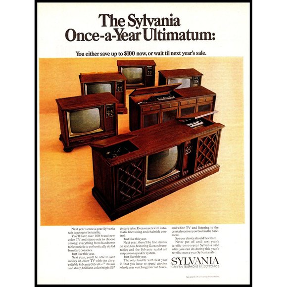 Sylvania Television Parts